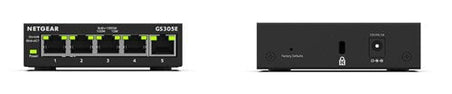 Netgear GS305E Switch, 5-Port Gigabit Ethernet Plus | Netgear ...