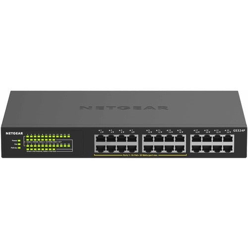 Netgear GS324P Ethernet Switch - 24 Ports - 2 Layer Supported - Twiste ...