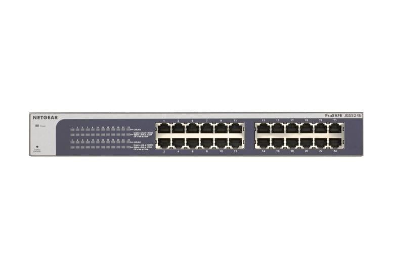 Netgear JGS524 Switch, ProSafe 24-Port Gigabit Ethernet Switch ...