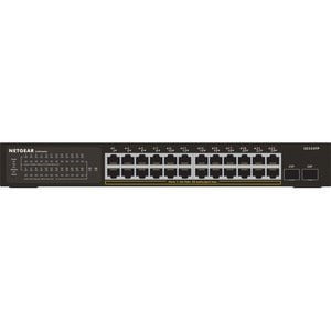 Netgear S350 GS324TP Ethernet Switch - 24 Ports - Manageable - Gigabit ...