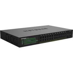 Netgear S350 GS324TP Ethernet Switch - 24 Ports - Manageable - Gigabit ...