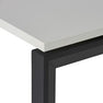 Novah Meeting Table 1800mm x 900mm - Black Frame / White Top | Meeting ...