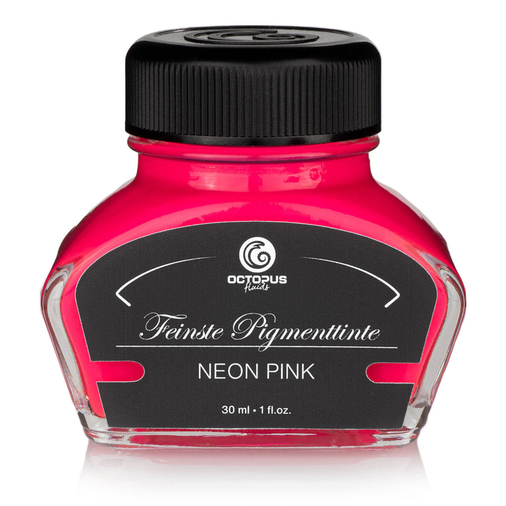 Octopus Fluids Highlighter Ink Fluorescent Neon Pink 30ml | Fountain ...