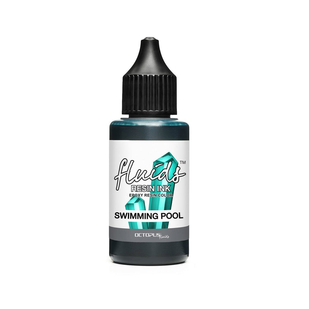 Octopus Fluids Resin Ink Swimming Pool Turquoise 30ml | Newest Products ...