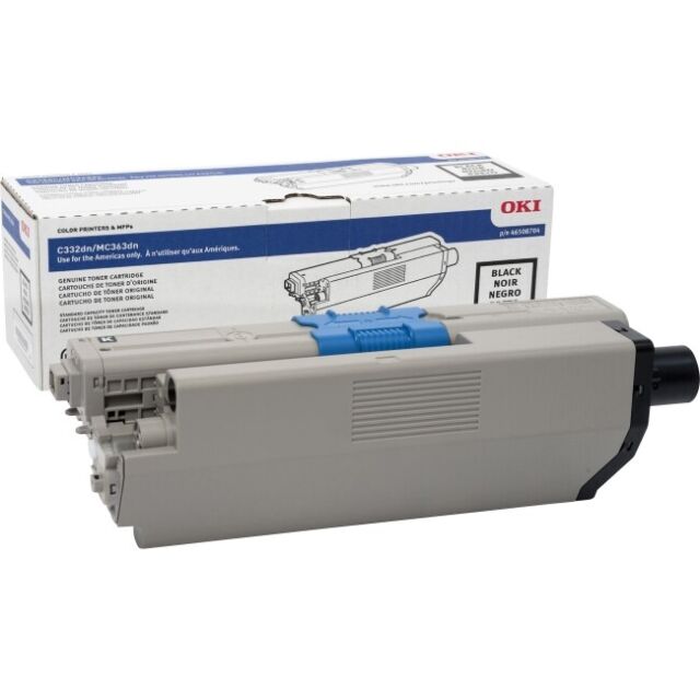 Oki C332 / C332DN Original Black Toner | Ink & Toner — Discount Office