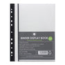 OSC 20 Pockets A4 Binder Display Book - Black Spine | Display Books ...