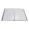OSC A2 Insert Cover 20 Pocket Display Book, Black Cover | Display Books ...