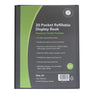 OSC A3 Refillable Display Book 20 Pockets, Black Cover | Display Books ...