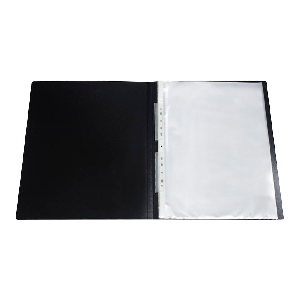 OSC A3 Refillable Display Book 20 Pockets, Black Cover | Display Books ...