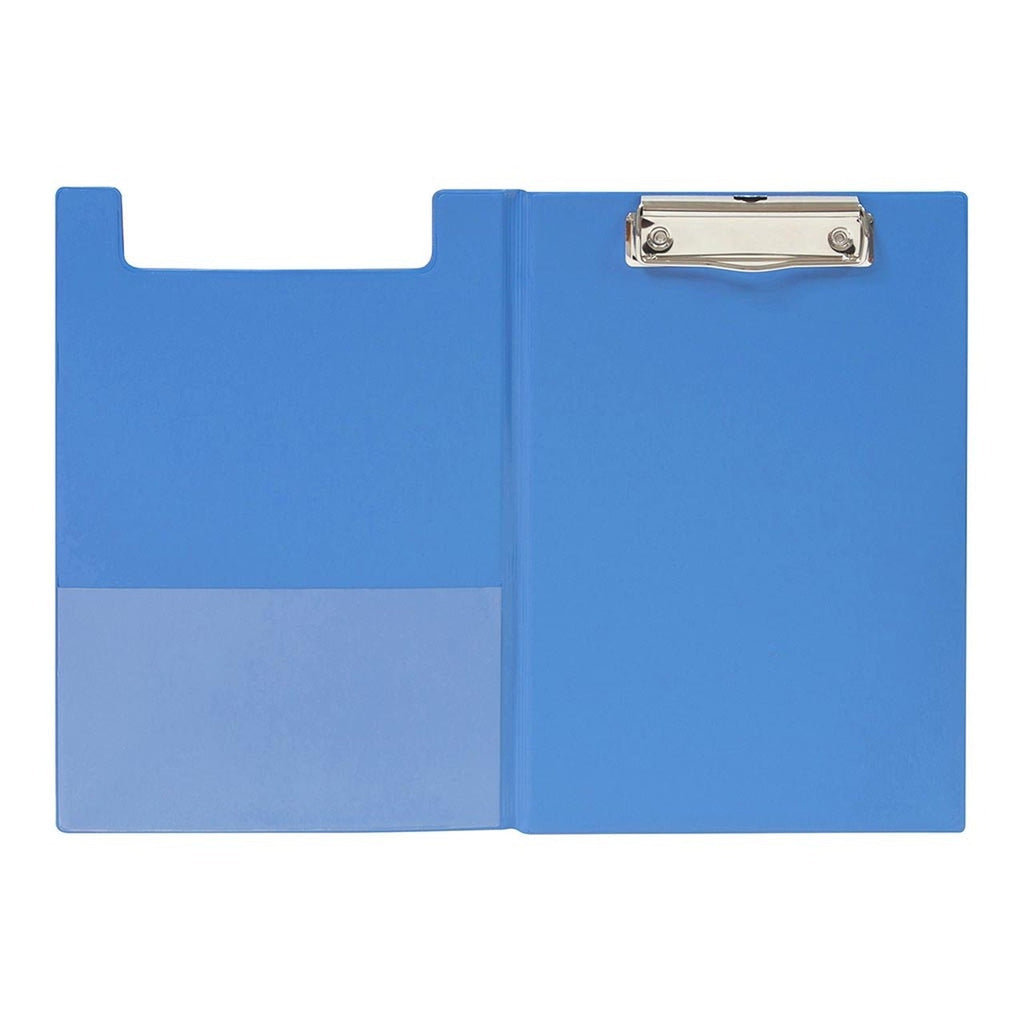 OSC A5 PVC Clipboard with Flap, Blue | Clipboards — Discount Office