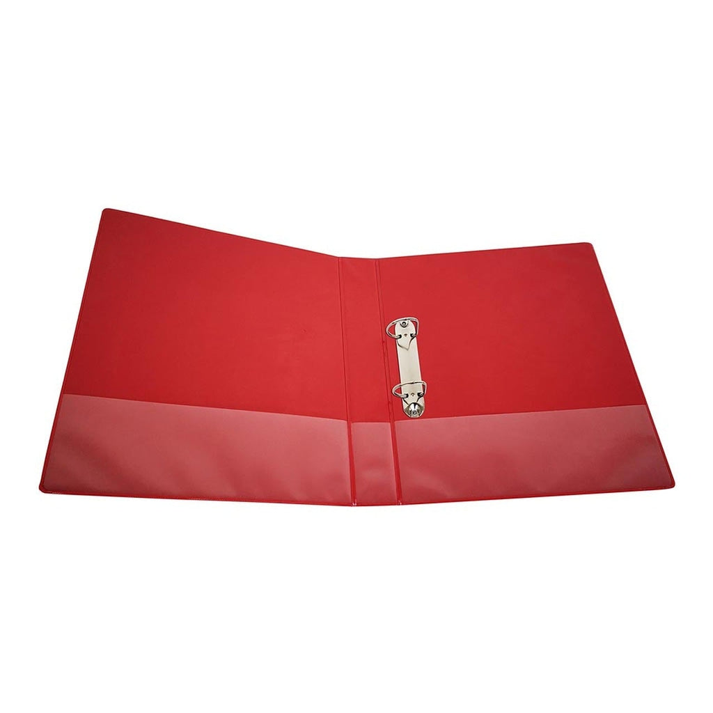 OSC Overlay Insert Cover A4 Ring Binder 2/38 - Red | Files & Folders ...