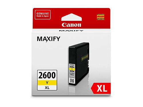 PGI-2600XL / PGI 2600 Yellow Original Canon Cartridge | Canon ...