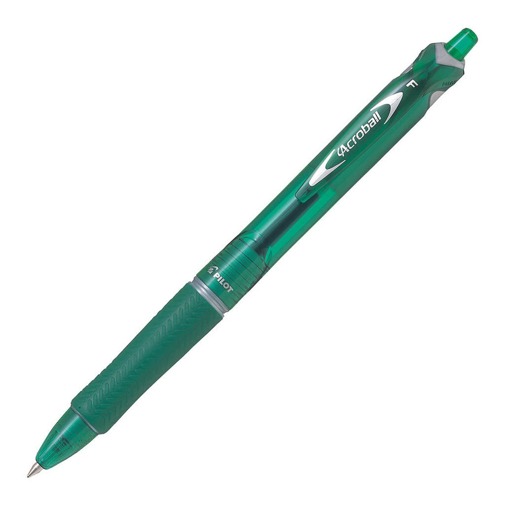 Pilot Acroball Ballpoint Green Fine Tip (BPAB-15F-G) x 12's pack ...