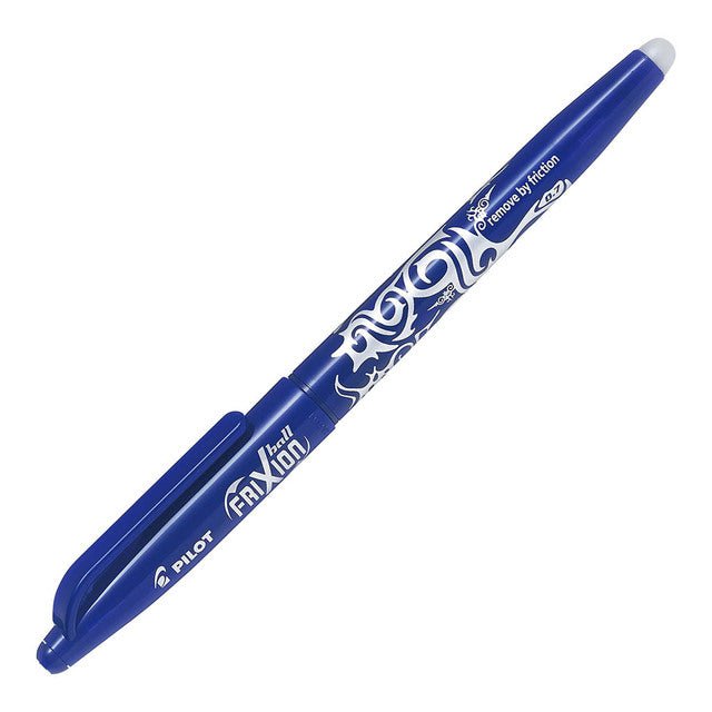 Pilot Frixion Ball Erasable Fine Tip Blue Pen (BL-FR7-L) x 12's pack ...