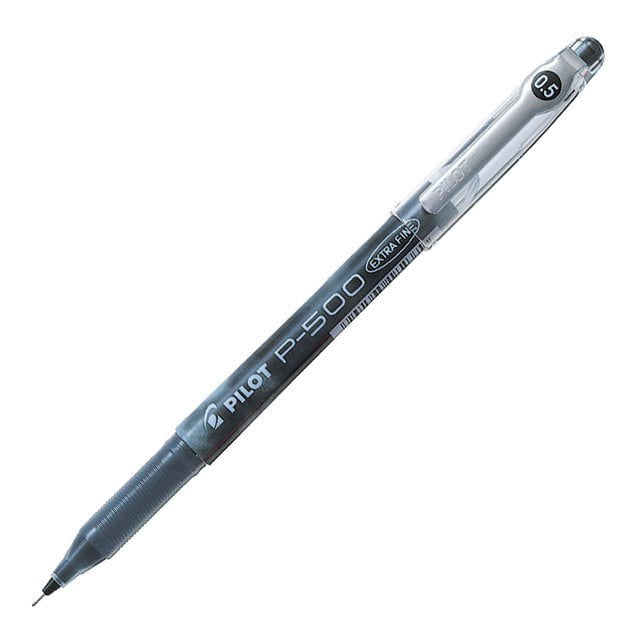 Pilot P500 Gel Extra Fine Black Pens (BL-P50-B) x 12's pack | Gel Pens ...