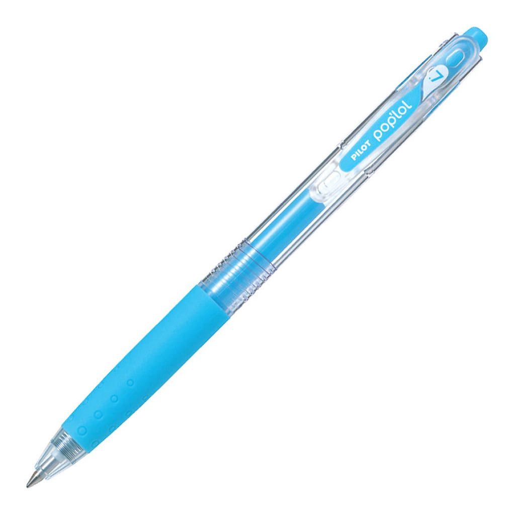 Pilot Pop'lol Gel Fine Pastel Blue Pens (BL-PL-7-PL) x 12's pack | Gel ...