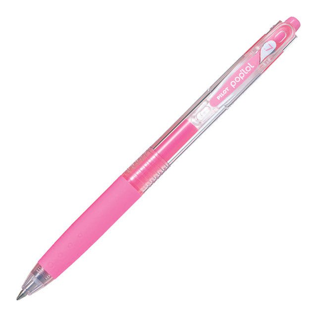 Pilot Pop'lol Gel Fine Pastel Pink Pens (BL-PL-7-PP) x 12's pack | Gel ...