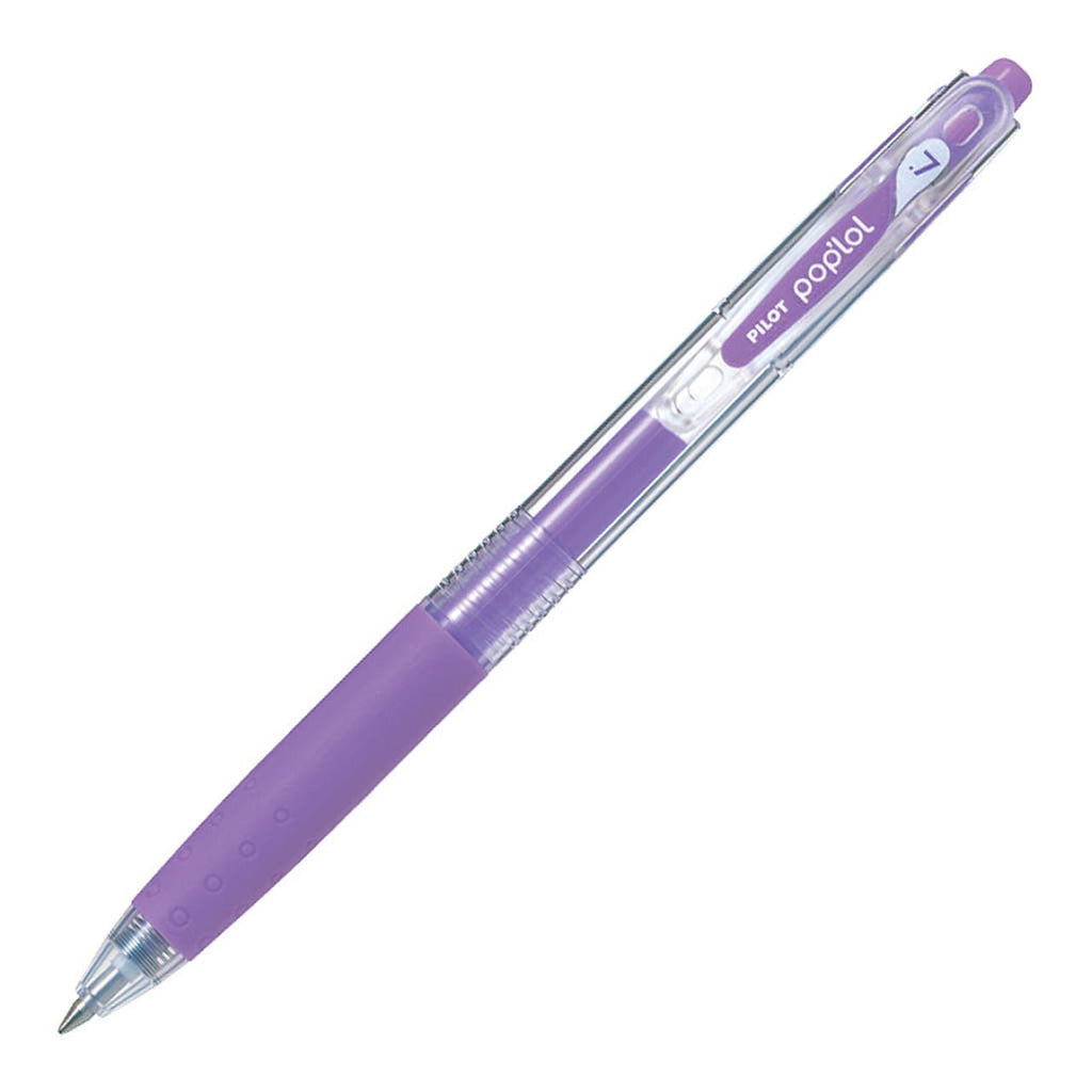 Pilot Pop'lol Gel Fine Pastel Violet Pens (BL-PL-7-PV) x 12's pack ...