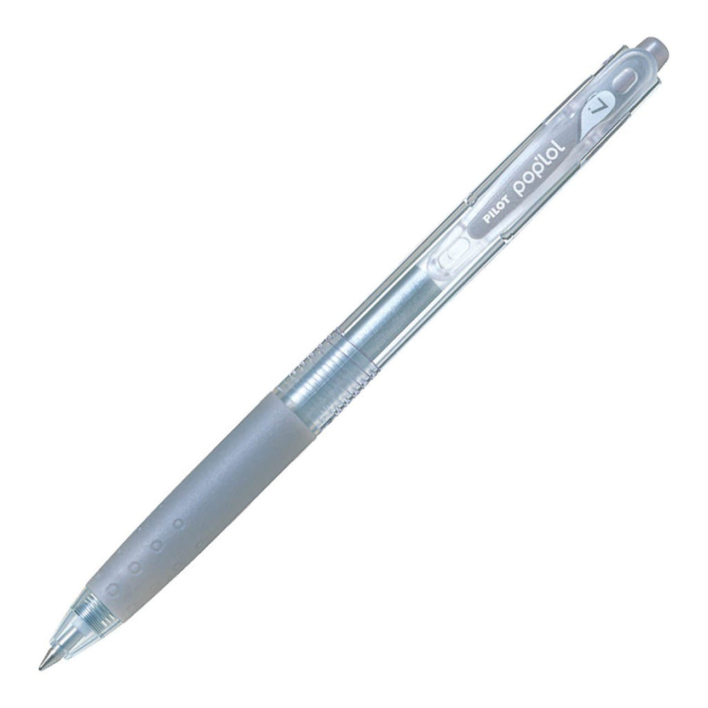 Pilot Pop'lol Gel Fine Silver Pens (BL-PL-7-S) x 12's pack | Gel Pens ...
