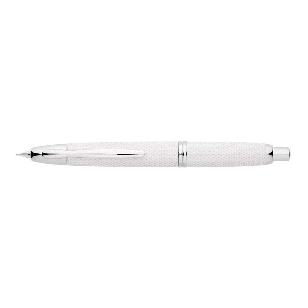 Pilot Splash Capless Fountain Pen Fine Tip - Patterned White Barrel Wi ...