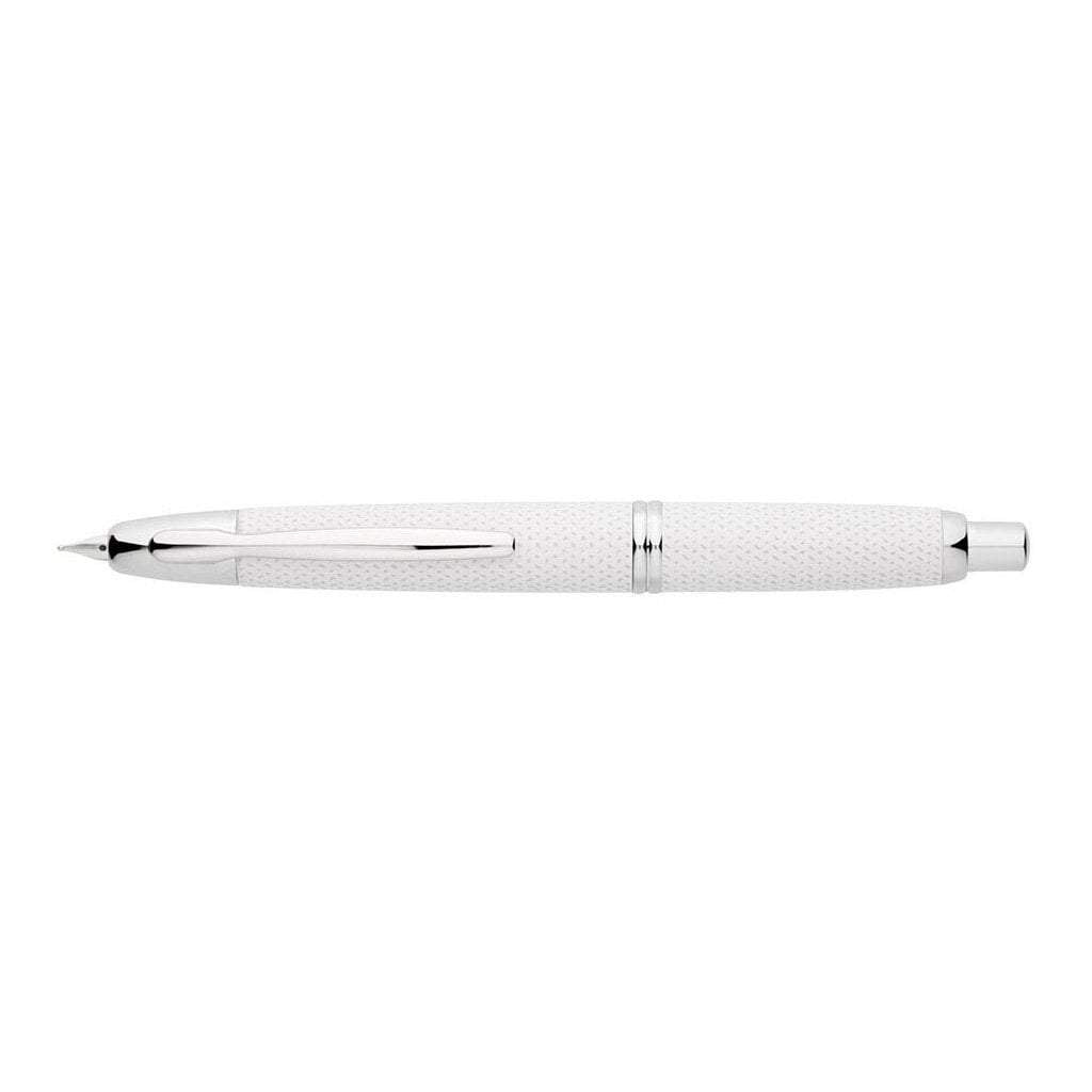 Pilot Splash Capless Fountain Pen Medium Tip - Patterned White Barrel ...