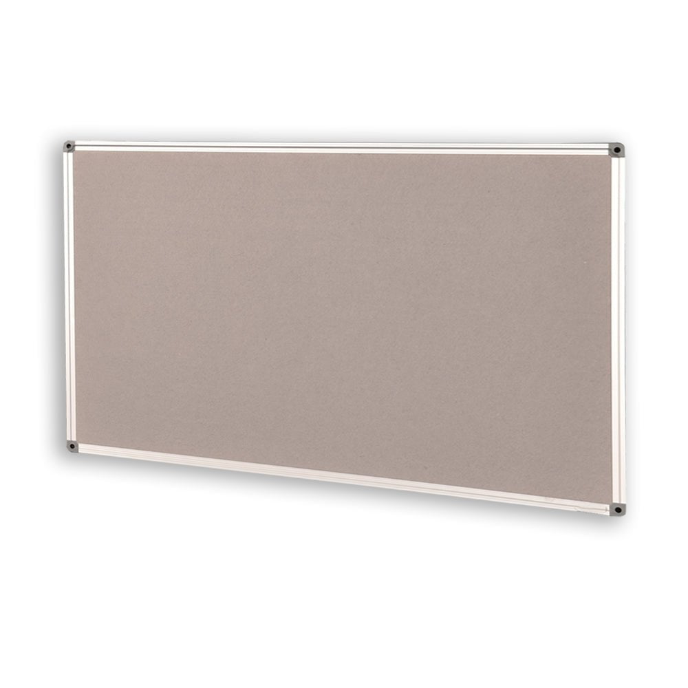 Pinboard / Notice Board 600mm x 900mm - Grey | Cork Boards & Pin Boards ...