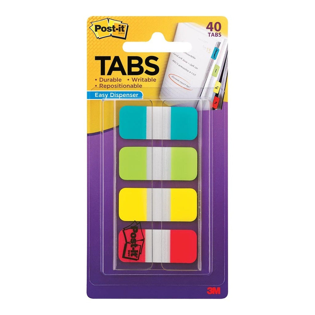 Post-it Tabs 676-ALYR 15mm x 38mm Bright, Pack of 4 | Desktop ...