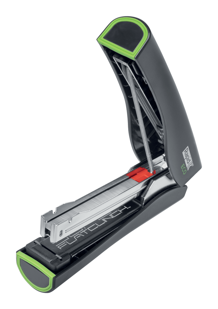 Rapid Eco Stand Up Stapler, Full Strip, 25 Sheet, Black | Desktop ...