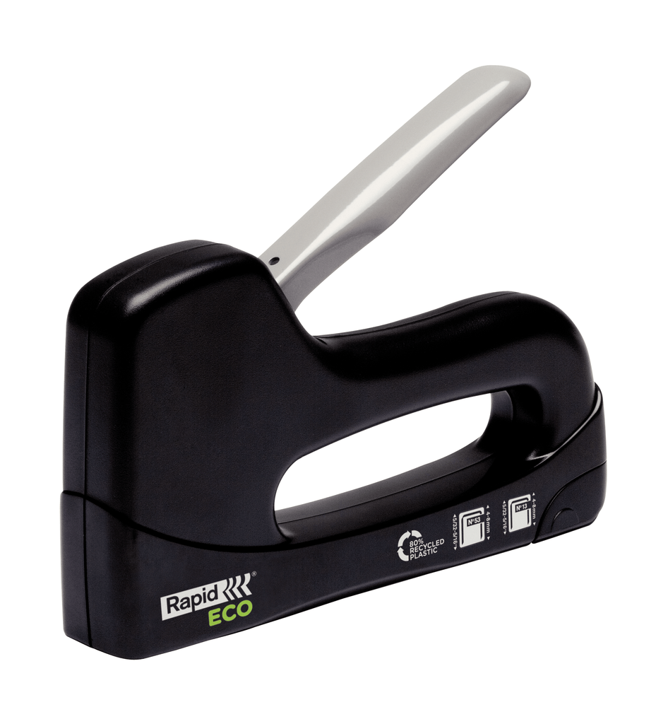 Rapid Tools Eco Tacker, Tacking Stapler, Black | Desktop Essentials ...