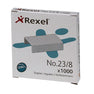 Rexel 23/8 Tacker Staples, 1000's pack | Desktop Essentials — Discount ...