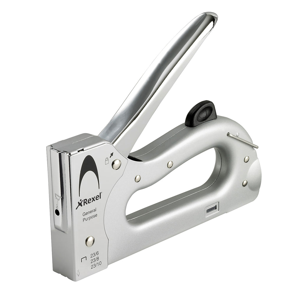 Rexel Gazelle General Purpose Tacker, Tacking Stapler, Silver | Newest ...