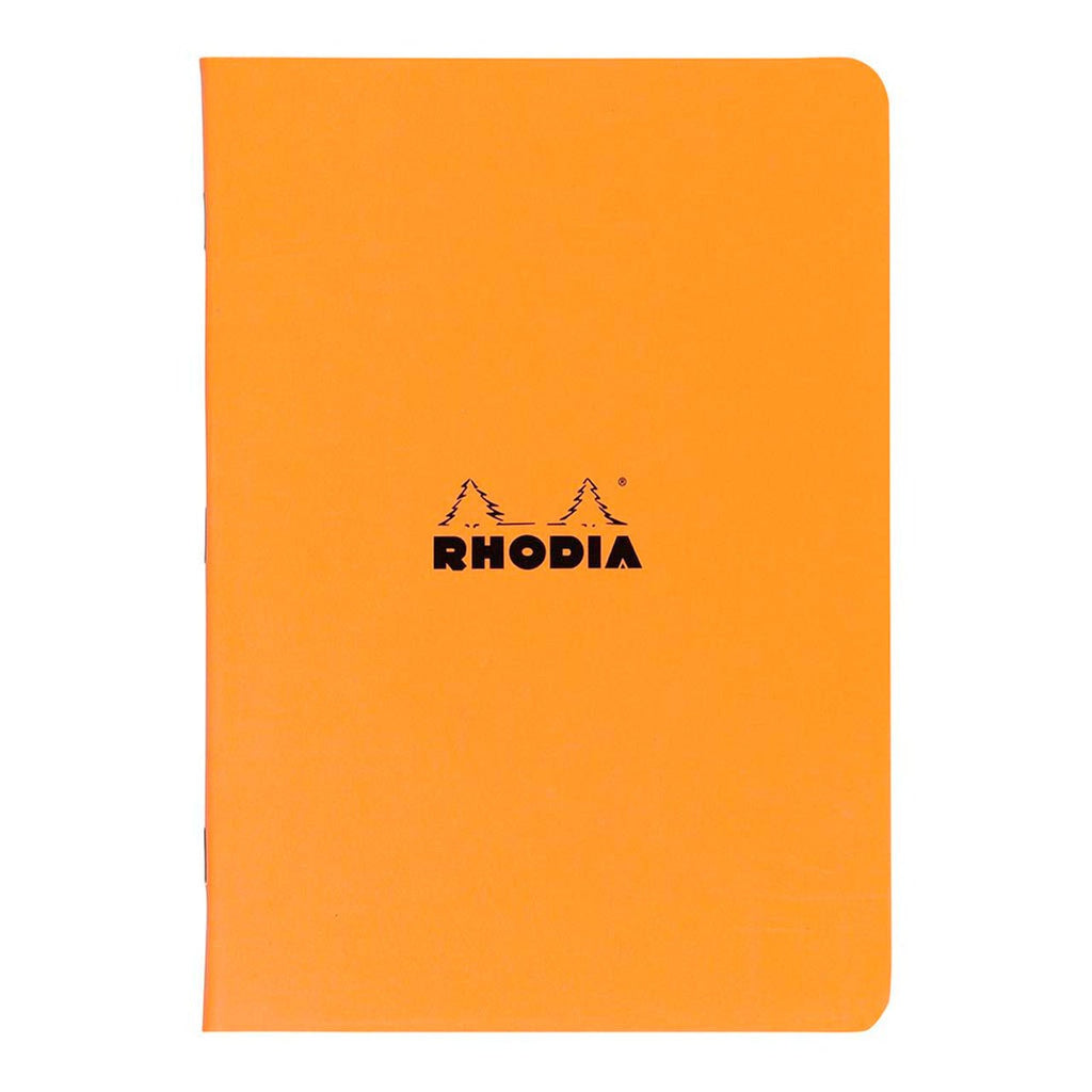 Rhodia Classic Notebook Stapled A4 Lined Orange | Newest Products ...
