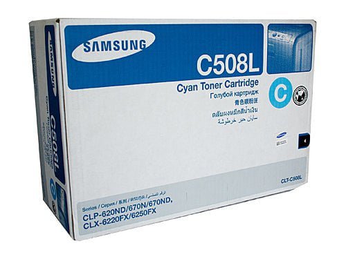 Samsung 508 / C508L Original Cyan Toner | Ink & Toner — Discount Office