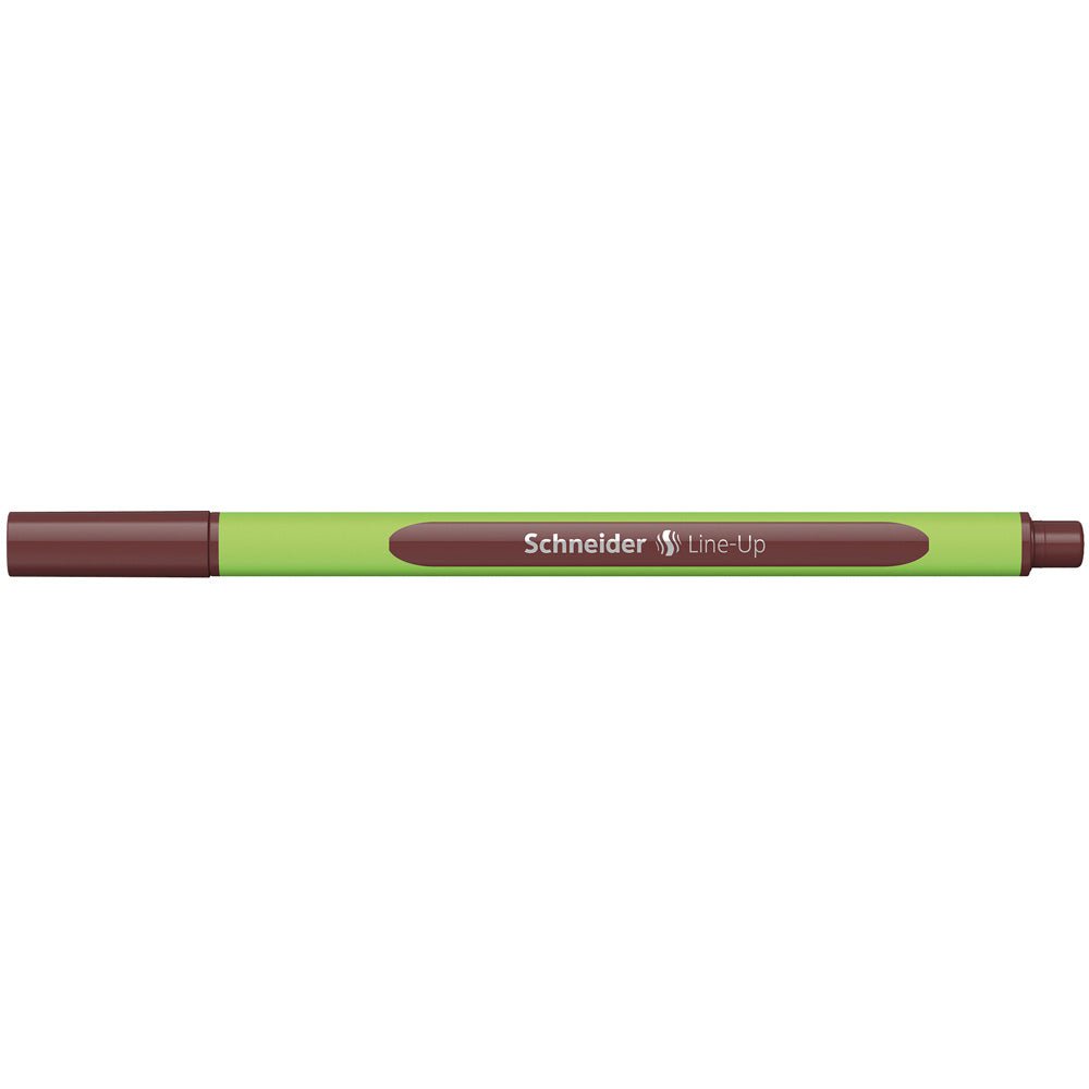 Schneider Fineliner Line-Up 0.4mm Pen - Topaz Brown | Fibre Tip Pens ...