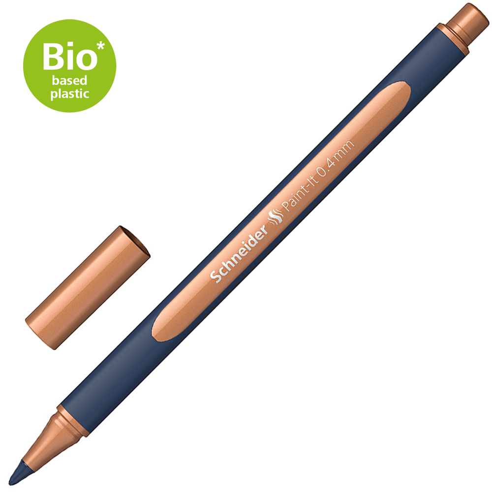 Schneider Metallic Rollerball Pen, 0.4mm Copper | Newest Products ...