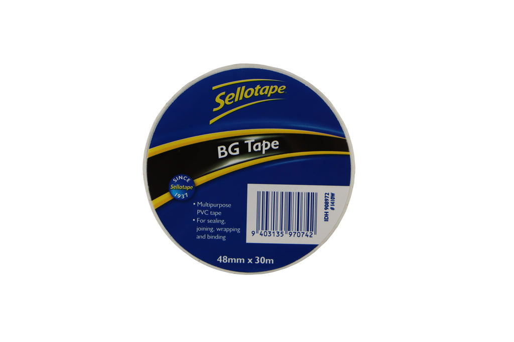 Sellotape 1410W BG Tape White 48mm x 30m | Adhesives, Tapes ...