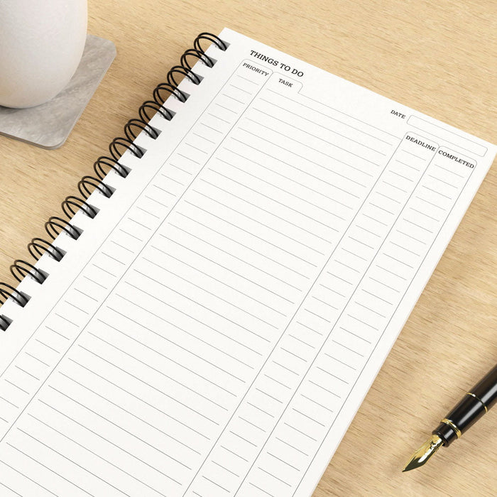 Silvine 120 Pages 100% Recycled Twin Wire Bound Things to Do Pad 280mm ...