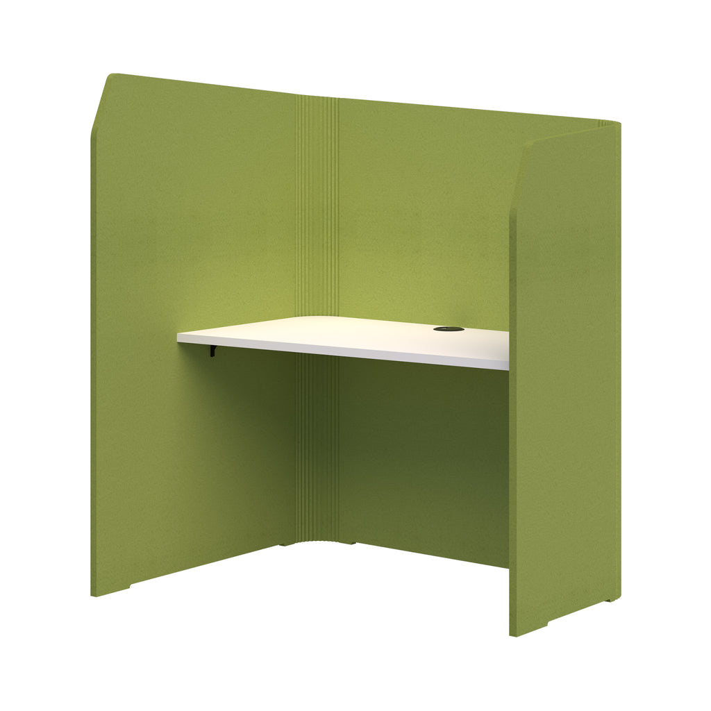 Sonic Focus Pod Desk, Left Hand, 1500/1300mm High x 1200mm Long x 1000 ...