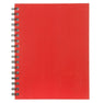Spirax 511 Red Hard Cover 225mm x 175mm 200 pages Notebook x 5's pack ...