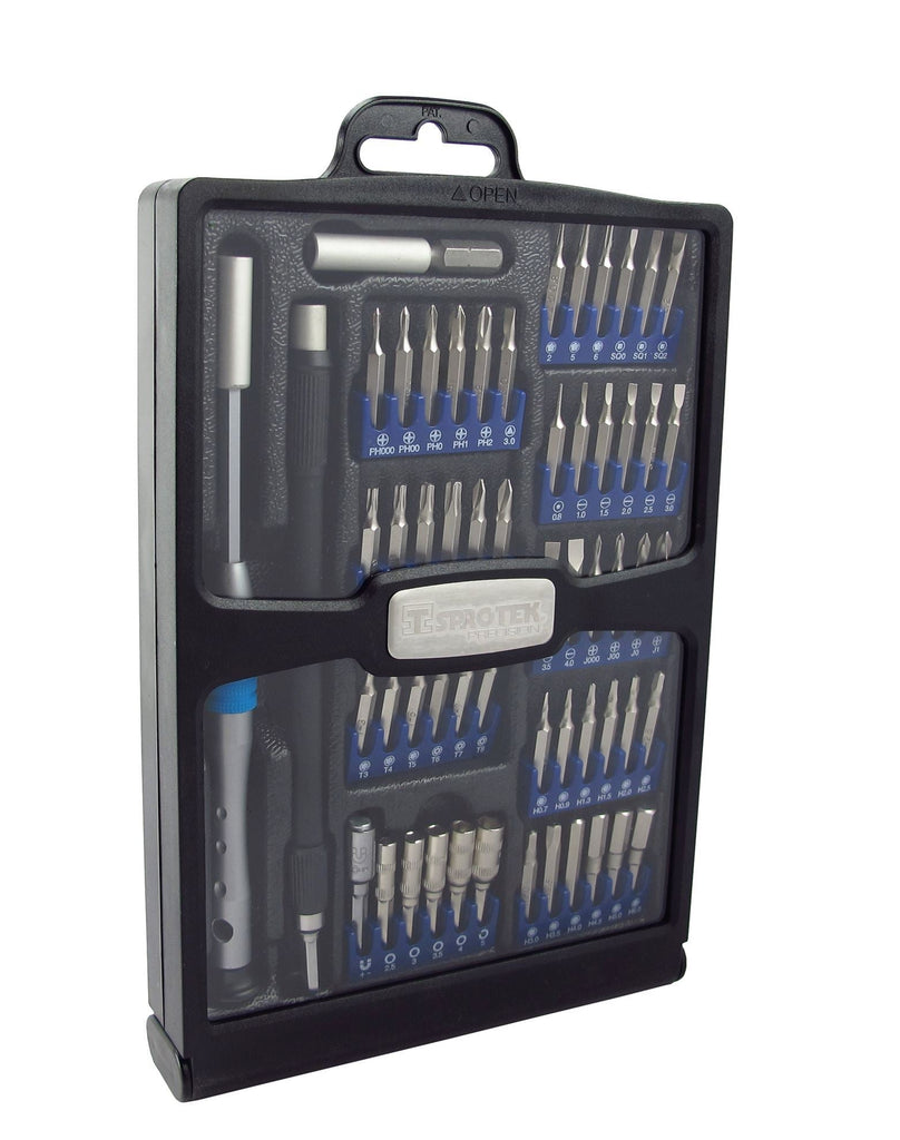 Sprotek 54 Piece Tool Kit, Pentalobe, Flathead, Philips, JIS, Torx, He ...