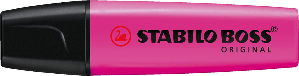 Stabilo Boss Highlighter - Pink | Highlighters — Discount Office