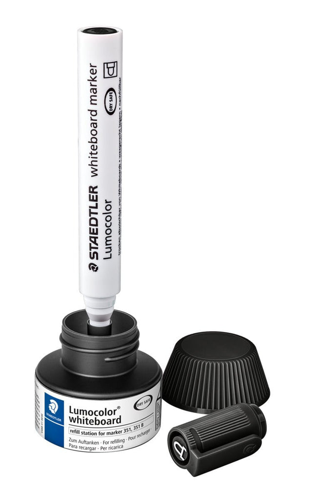 Staedtler Lumocolor 488 51 Whiteboard Marker Refill Station Black ...