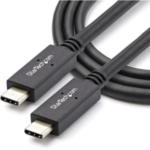 StarTech.com 1m 3 ft USB C Cable with Power Delivery (5A) - M/M - USB ...