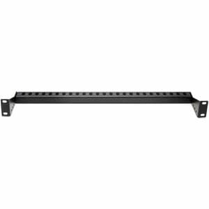 StarTech.com 1U Horizontal Cable Management Bar with Adjustable Depth ...