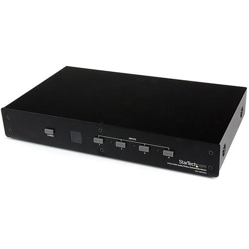 StarTech.com 4 Port VGA Video Audio Switch with RS232 control - 1920 x ...