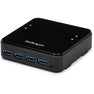StarTech.com 4X4 USB 3.0 Peripheral Sharing Switch - Micro USB - Exter ...