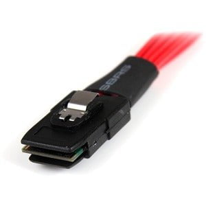StarTech.com 50cm Serial Attached SCSI SAS Cable - SFF-8087 to 4x Latc ...