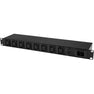 StarTech.com 8-Port Rack-Mount PDU with C13 Outlets - 16 A - 10 ft. Po ...