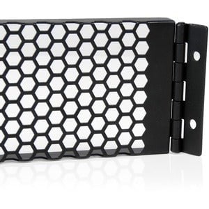 StarTech.com Blanking Panel - 2U - Vented - Hinged Rack Panel - 19in ...