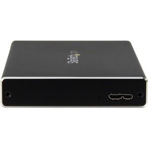 StarTech.com Drive Enclosure SATA/600 - USB 3.0 Black - Turn a 2.5" SA ...